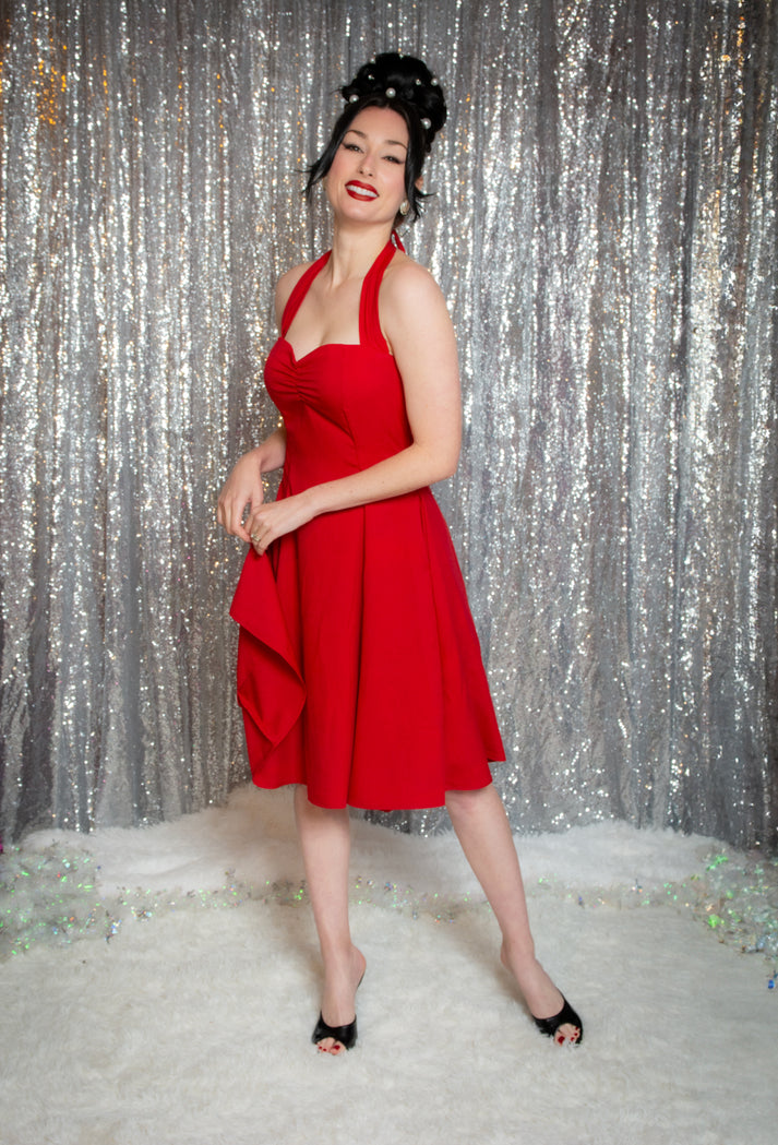 Sweetie Dress- Jetsetter, Red – Heart of Haute